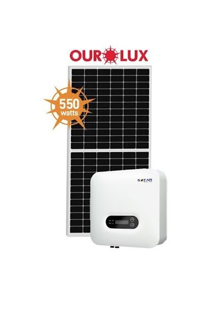 Gerador Solar 5,5kwp - 5kw Sofar - 1x220V Ourolux - Ourolux