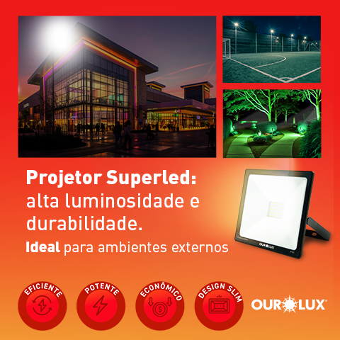 A marca líder em Produtos para Iluminação - Ourolux