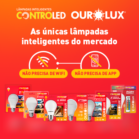 A marca líder em Produtos para Iluminação - Ourolux